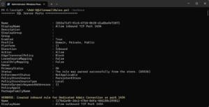 PowerShell Script For SQL Server Firewall Rules - Tweak